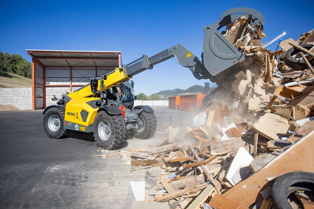 Wacker Neuson telehandlers flex their muscle with powerful strong-arm ...