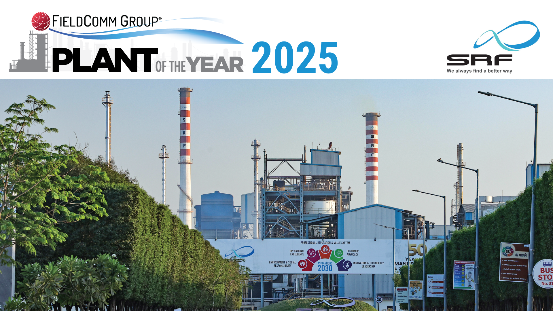 SRF Dahej Named FieldComm Group’s 2025 Plant of the Year - Sub-Sahara Mining & Industrial Journal